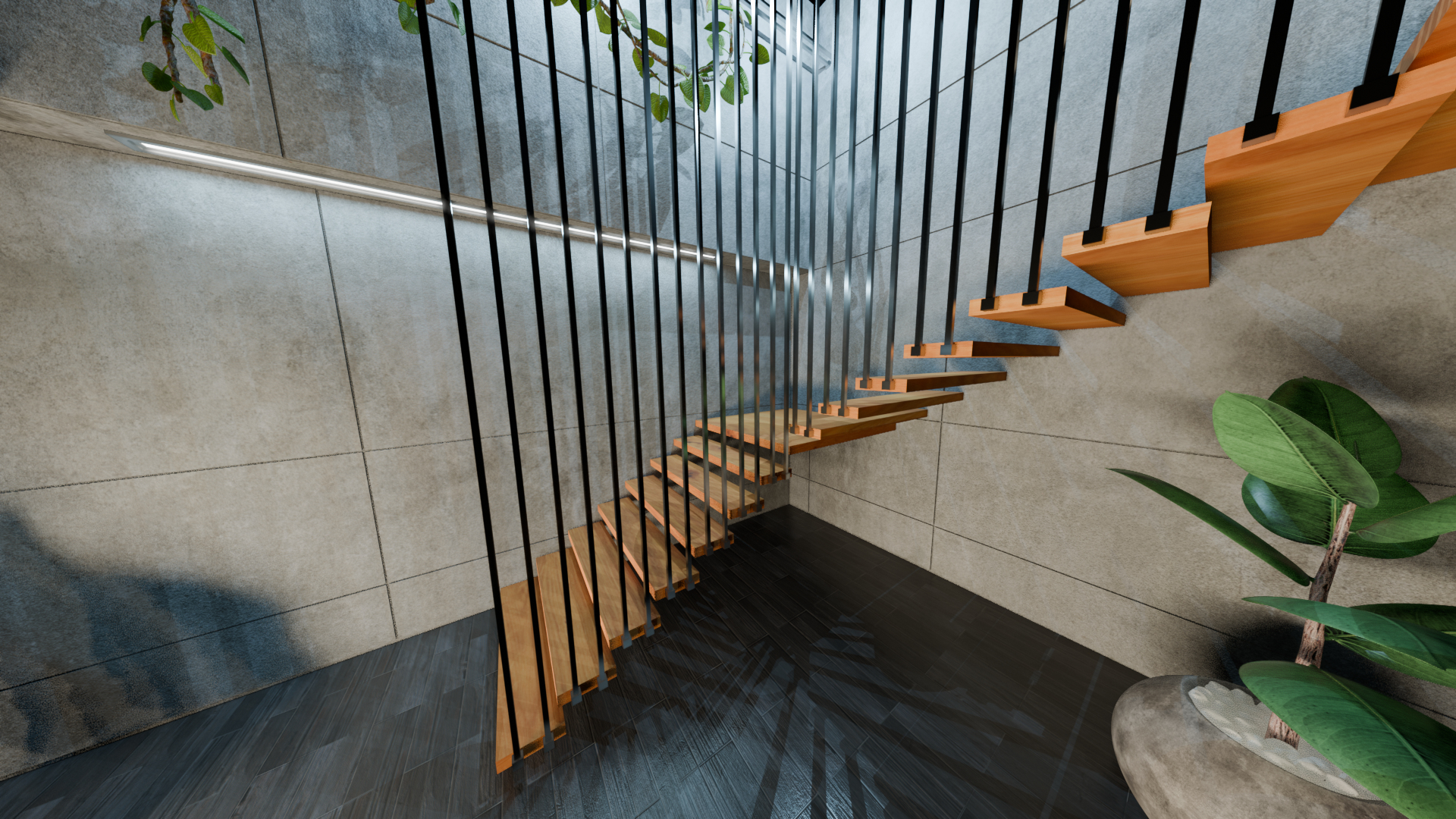 3D Model Balls Physics Simulation - Concrete Interior - TurboSquid 2272149