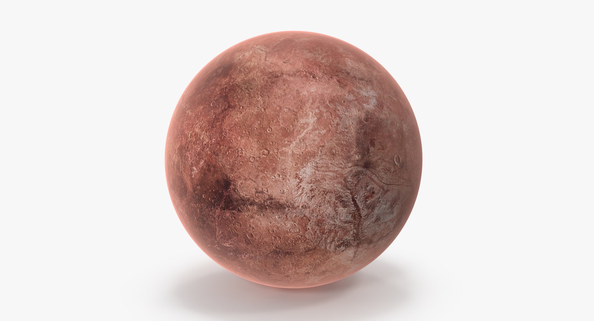 3d model dwarf planets