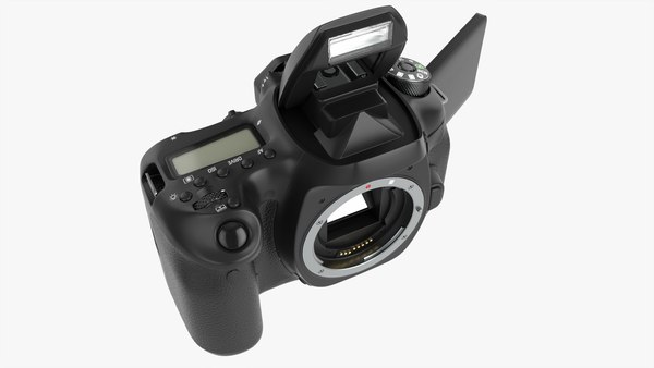 3D model DSLR camera body open - TurboSquid 1716644