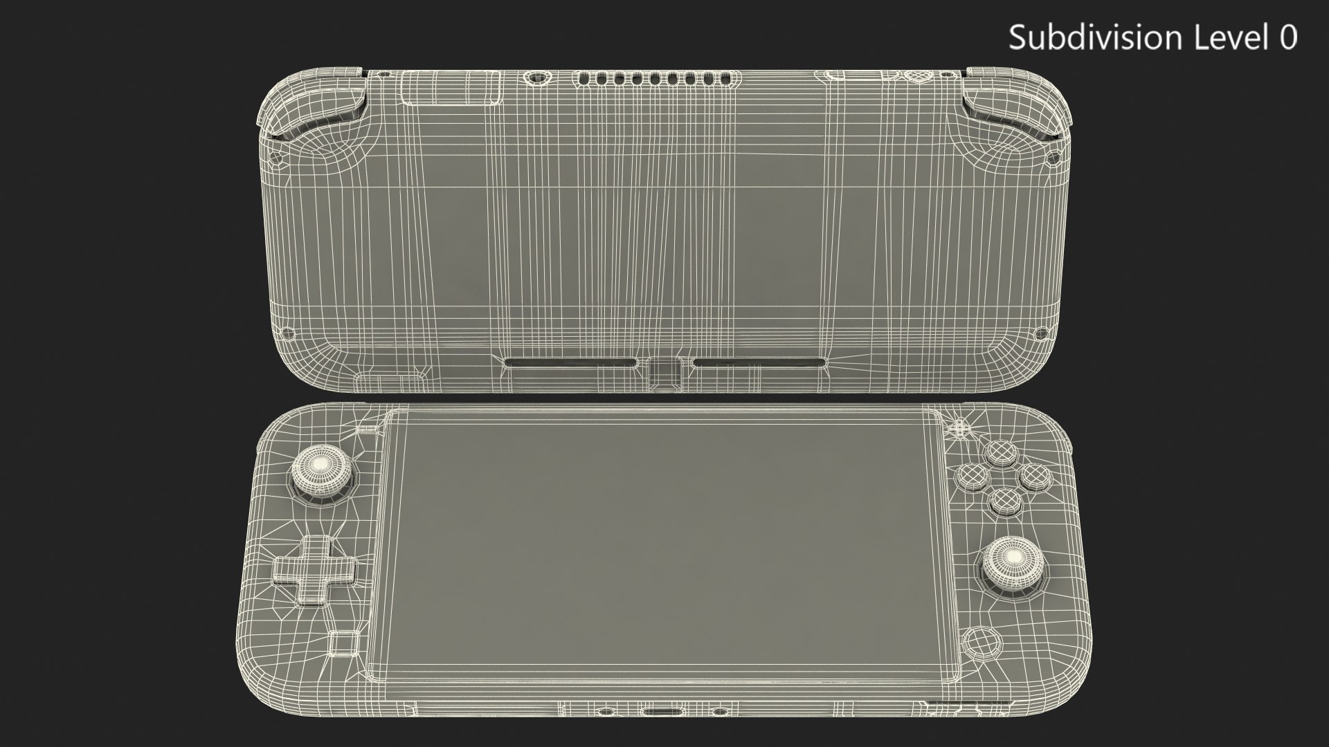 Nintendo switch lite gray 3D model - TurboSquid 1462570