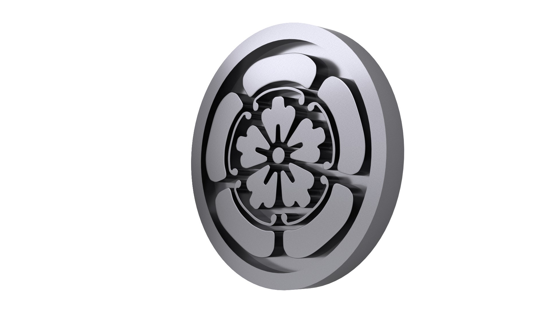 Samurai Crest - ODA 3D Model - TurboSquid 2173976