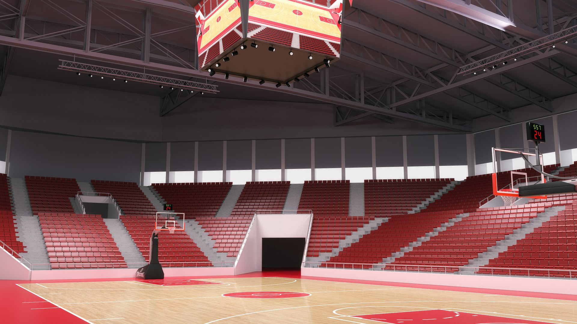 3D Basketball Stadium Model - TurboSquid 1589829