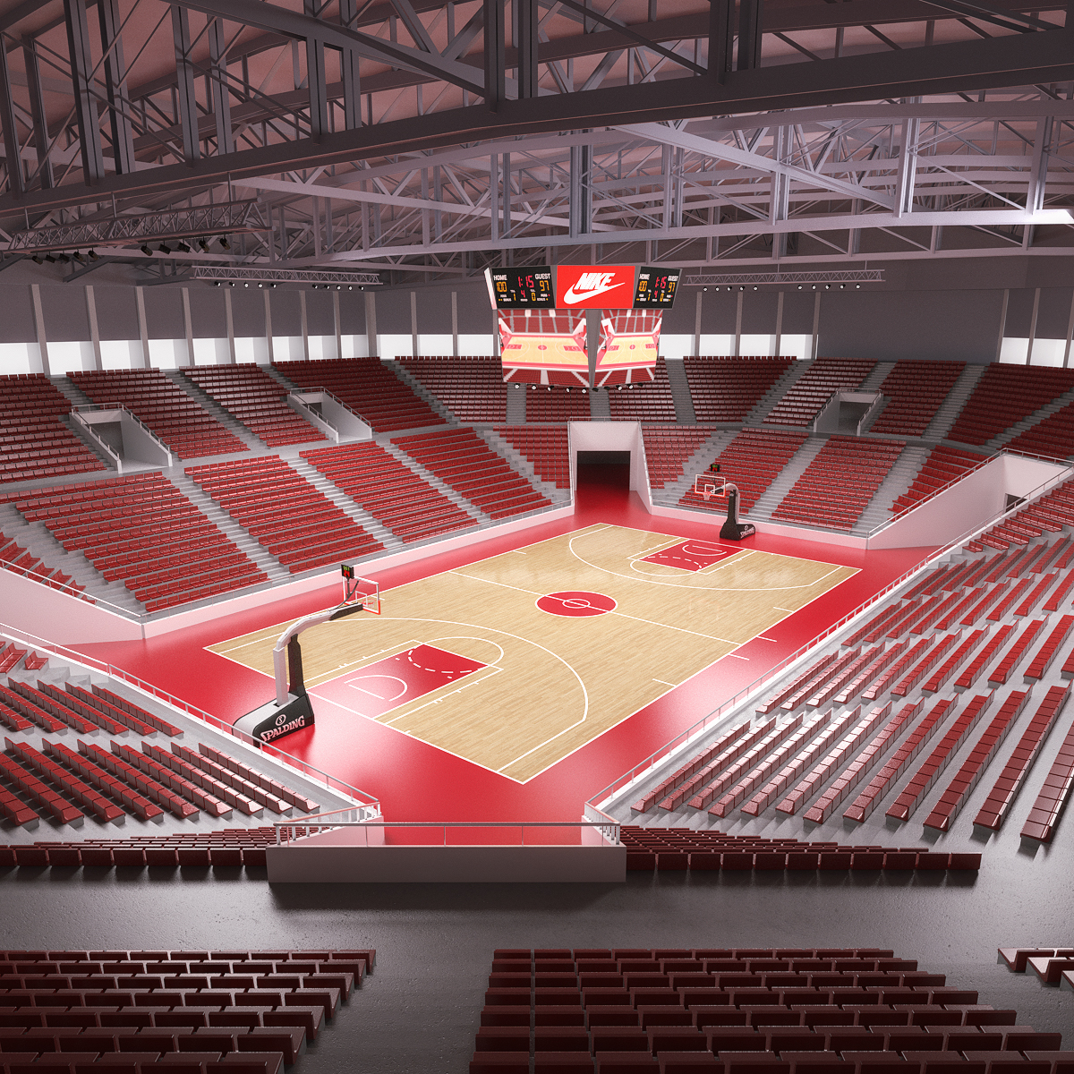 3D basketball stadium model - TurboSquid 1589829