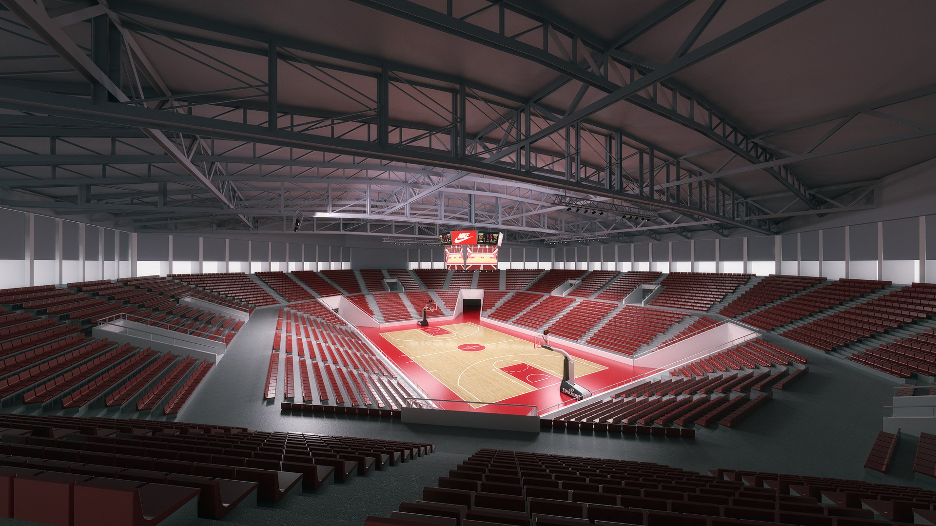 3D Basketball Stadium Model - TurboSquid 1589829