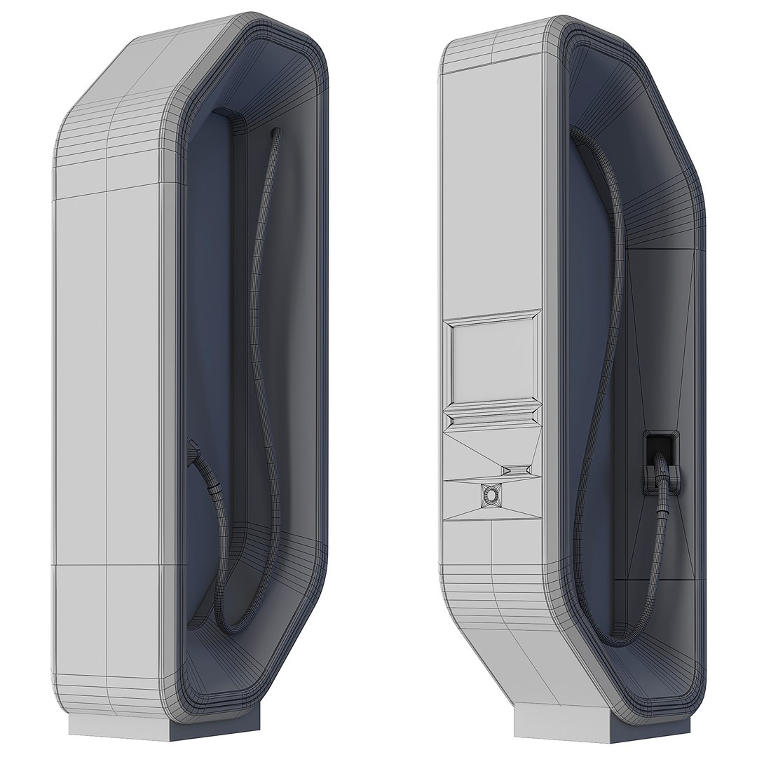 SK Signet EV Charger 3D Model - TurboSquid 1981399