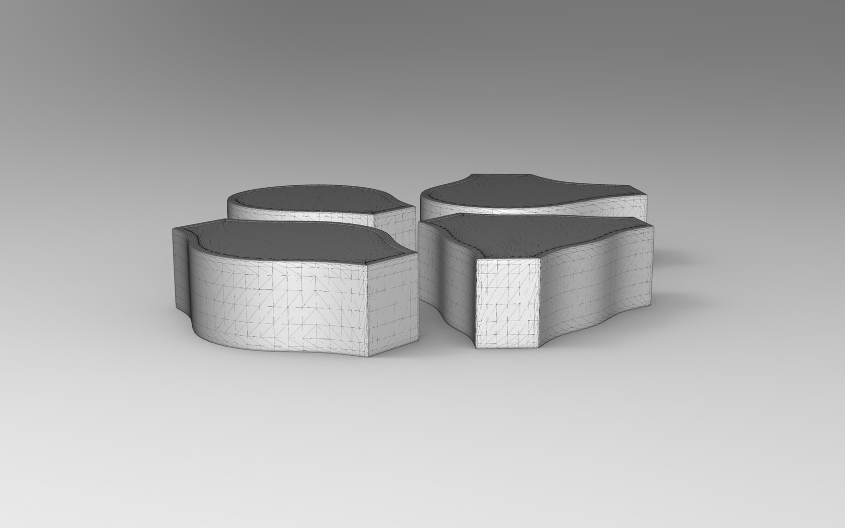 Mongo Modular Seating model - TurboSquid 2056707