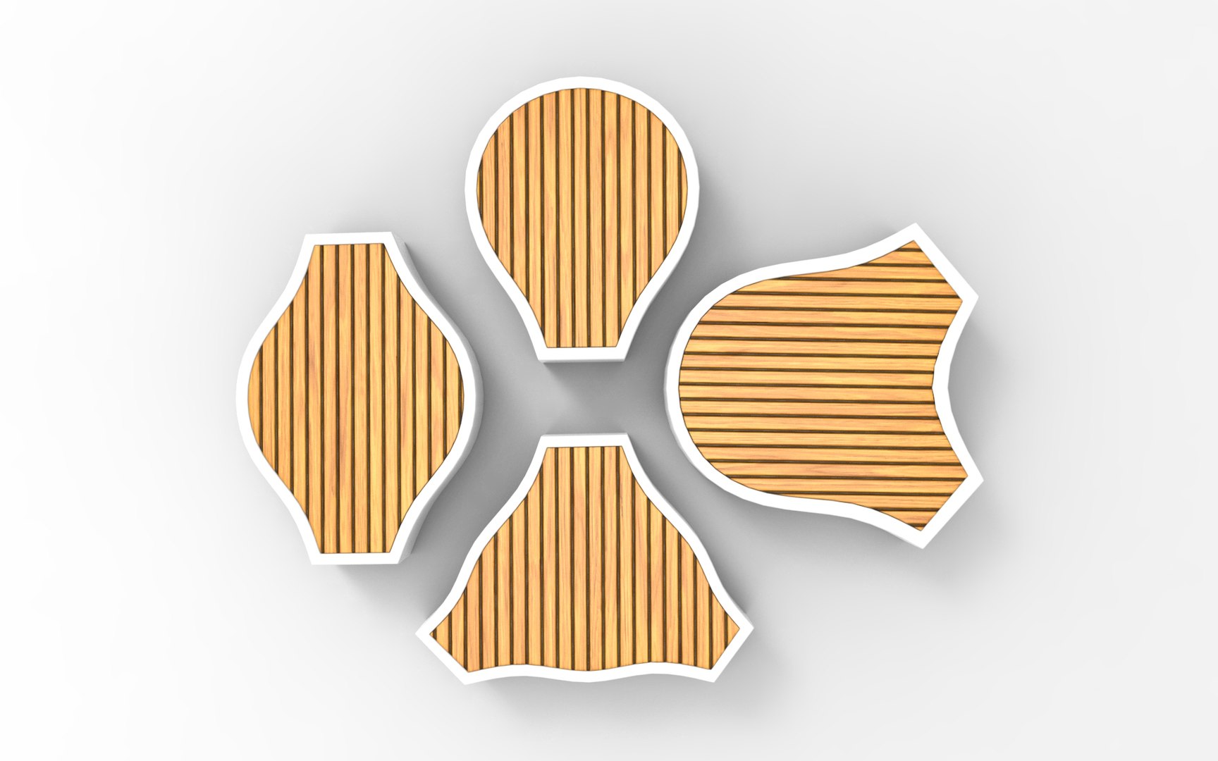 Mongo Modular Seating model - TurboSquid 2056707