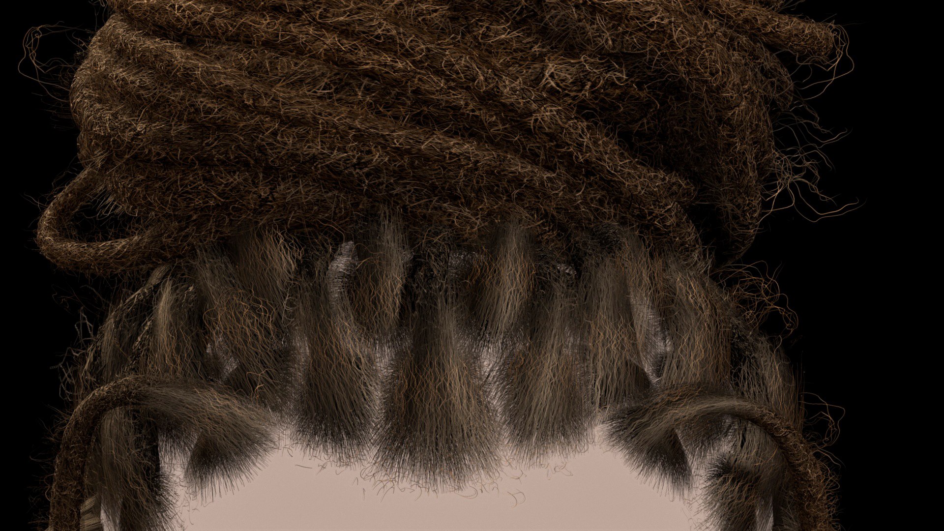 Dreadlocks 5 3D Model - TurboSquid 2030220