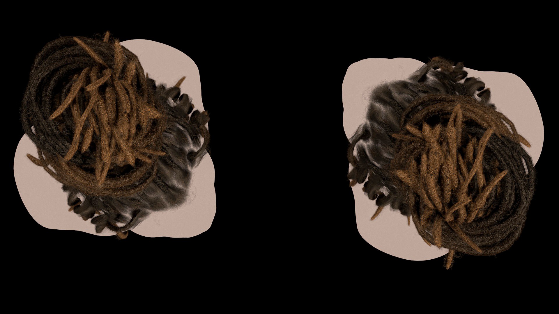 Dreadlocks 5 3D Model - TurboSquid 2030220
