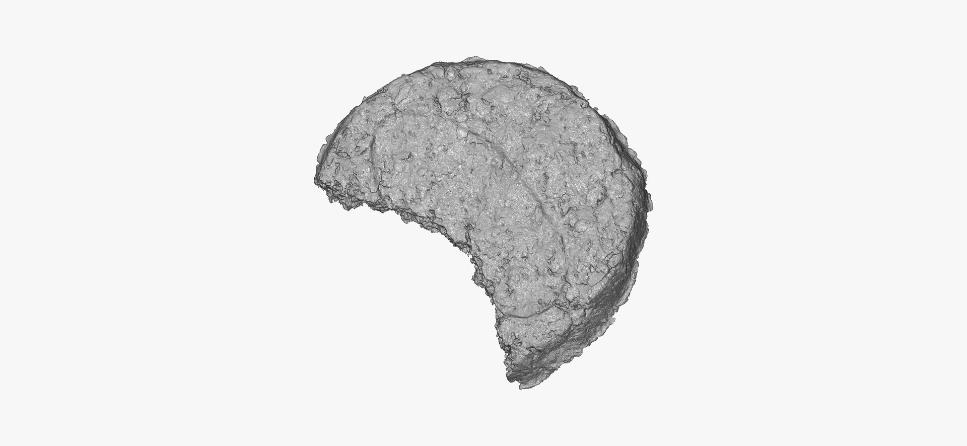 3D Oreo 01 Bitten Raw Model - TurboSquid 1617640