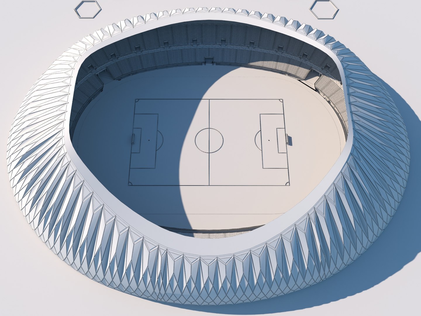MOON STADIUM 3D Model - TurboSquid 2079598