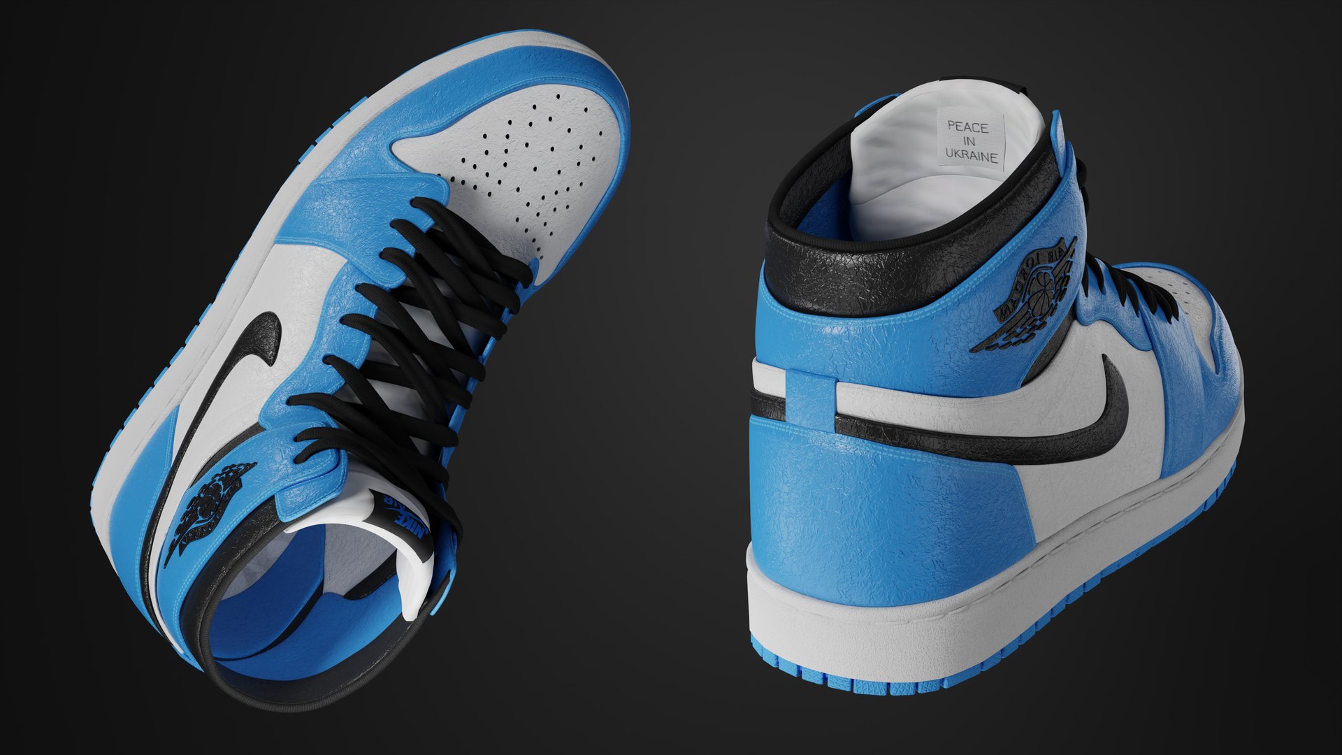3D Nike Air Jordan Model - TurboSquid 1923686