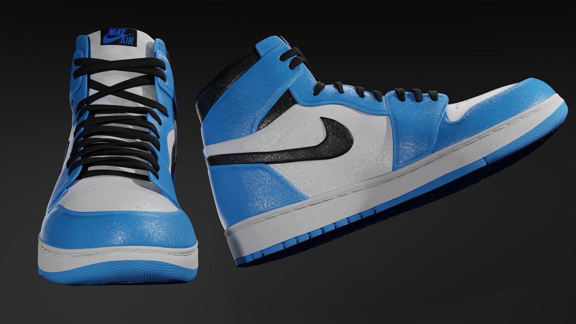 3D Nike Air Jordan Model - TurboSquid 1923686