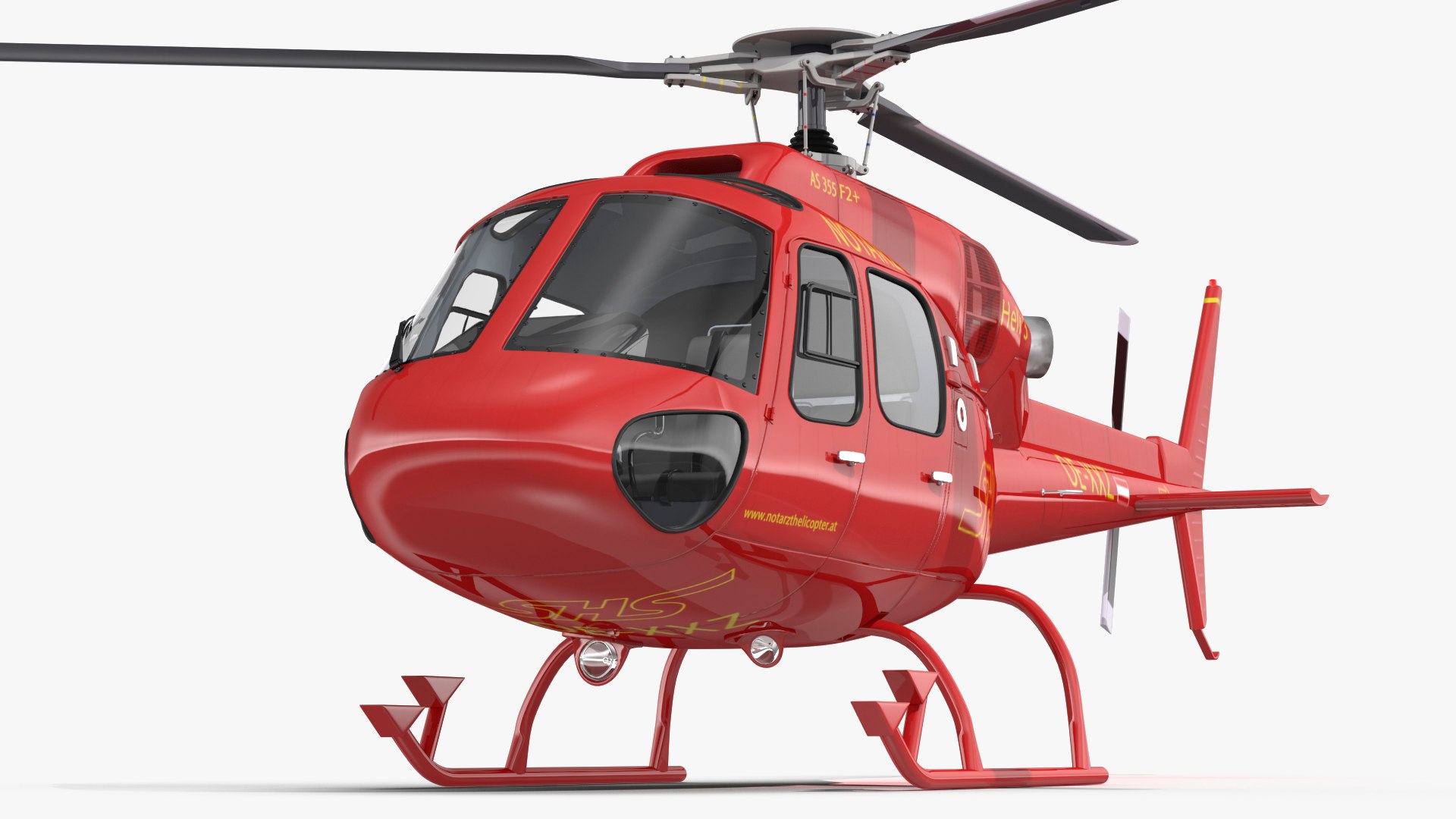 Multi Mission Helicopter AS355 3D - TurboSquid 2152673