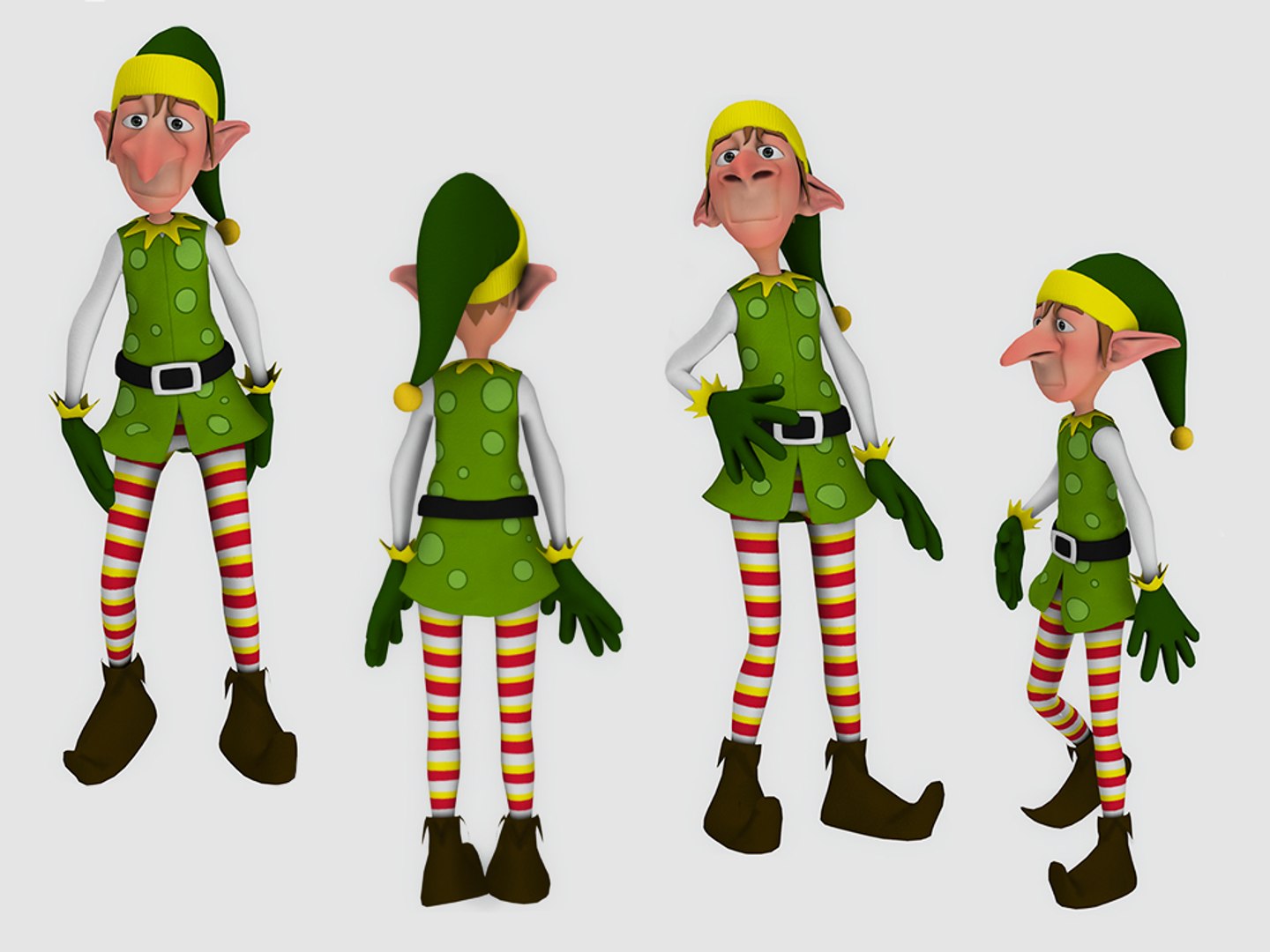Elf Character Model - TurboSquid 1506032