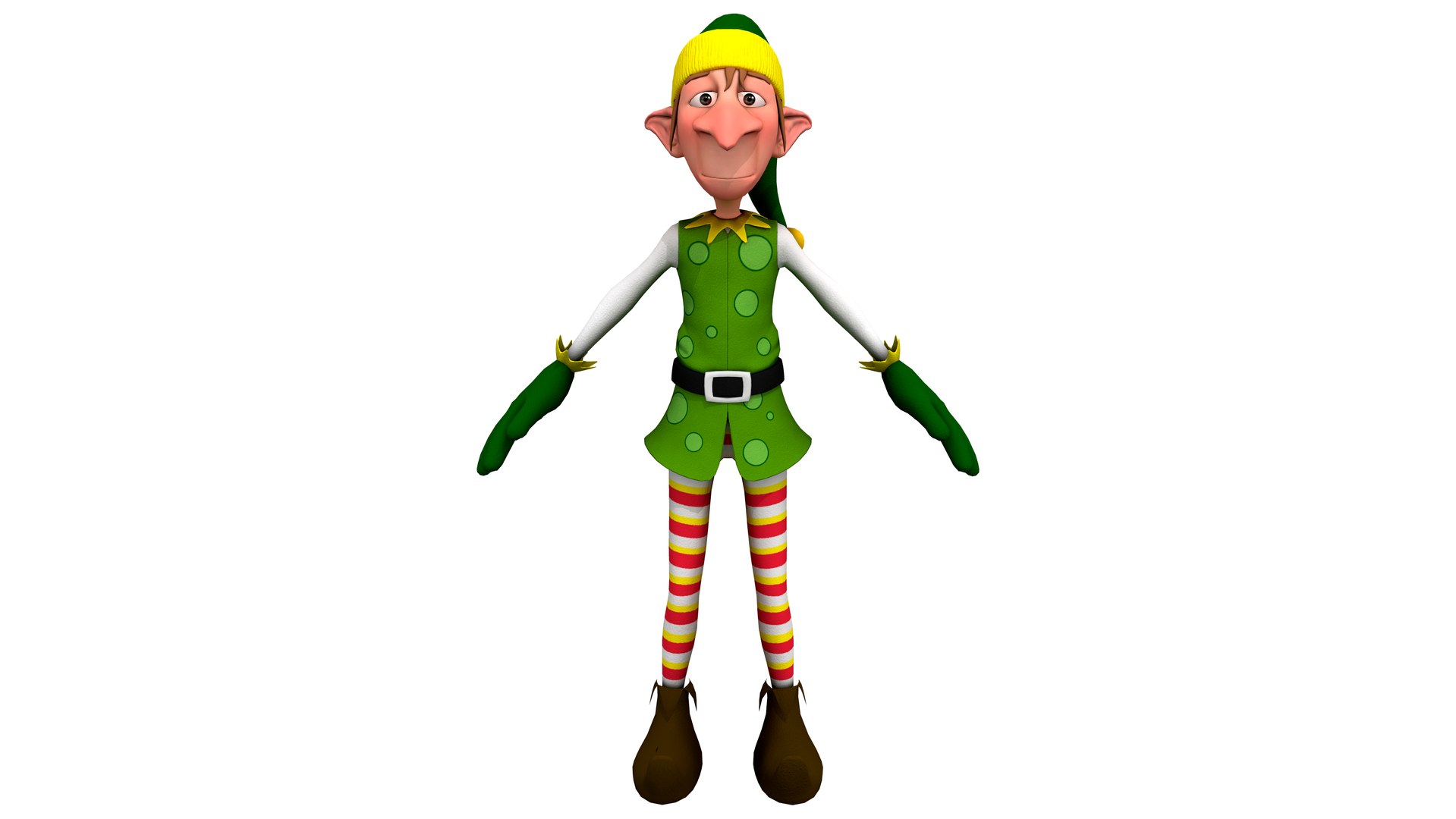 Elf Character Model - TurboSquid 1506032