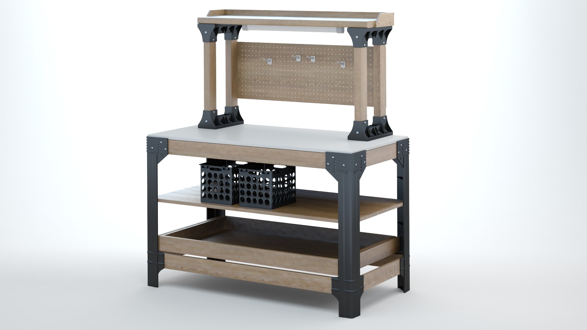 3D Model Work Bench - TurboSquid 1870855