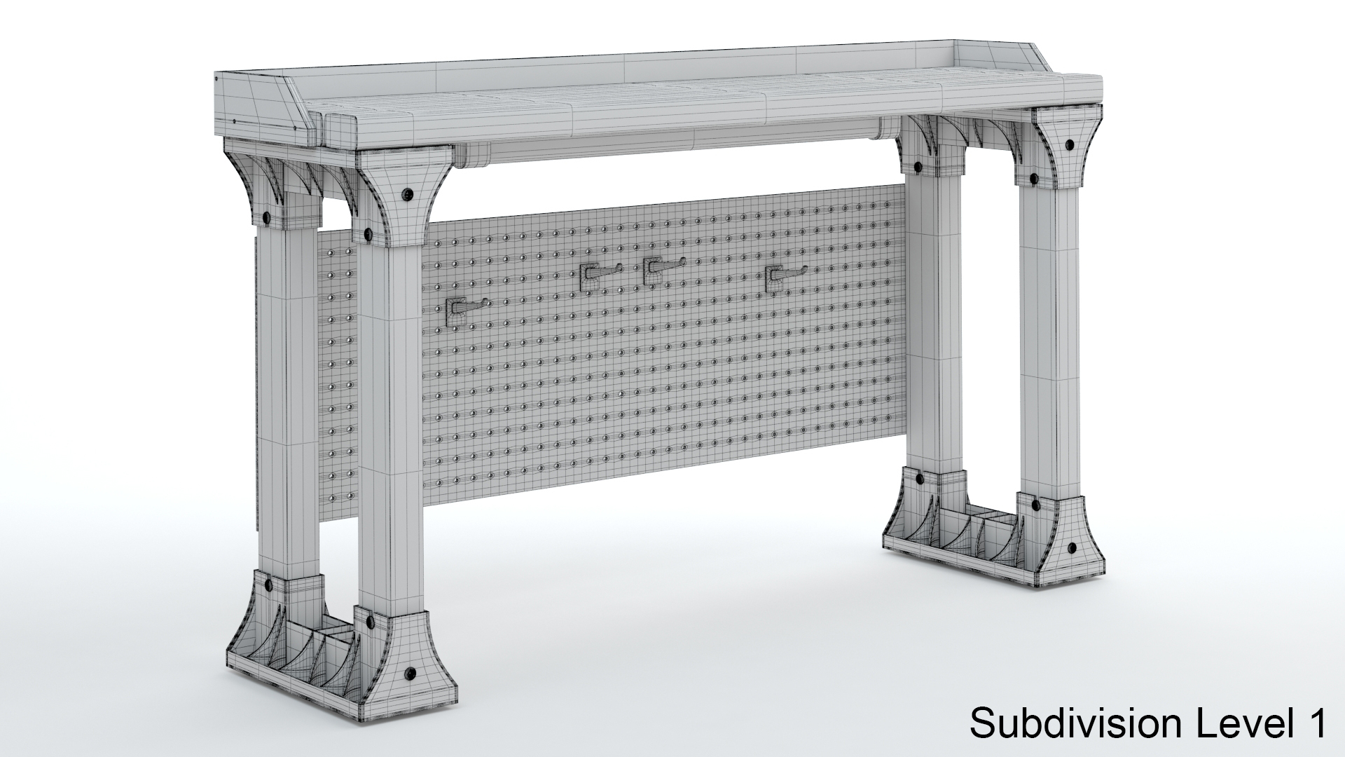 3D model Work Bench - TurboSquid 1870855