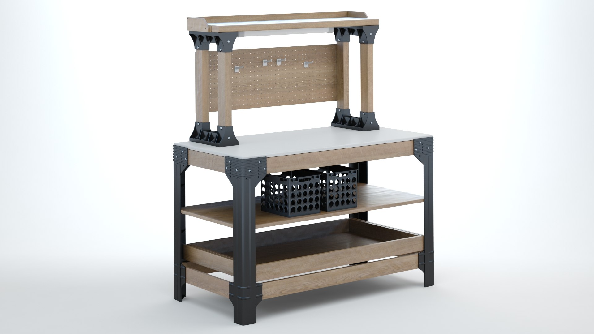 3D Model Work Bench - TurboSquid 1870855