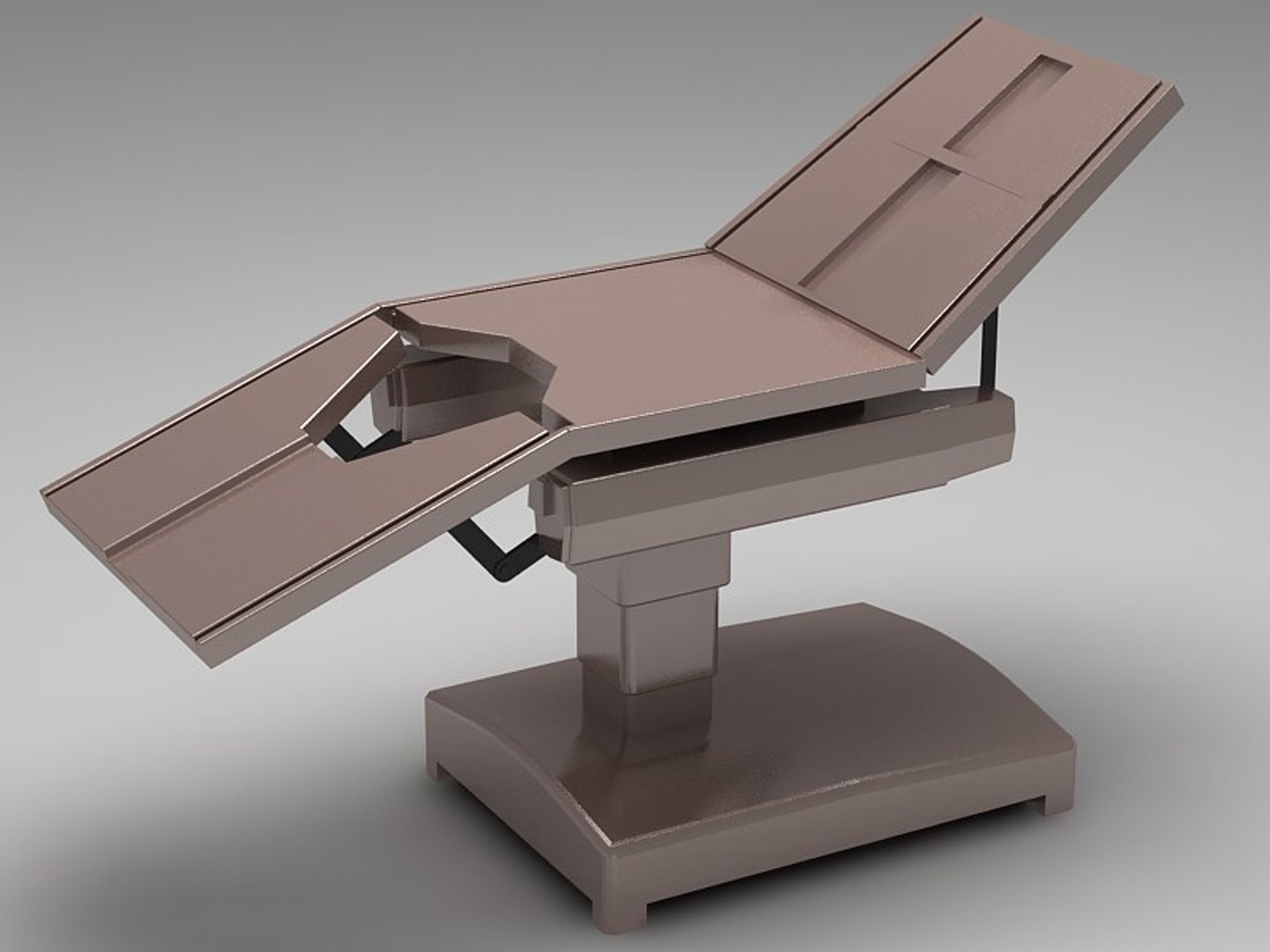 Operating Room Gurney 3d Model