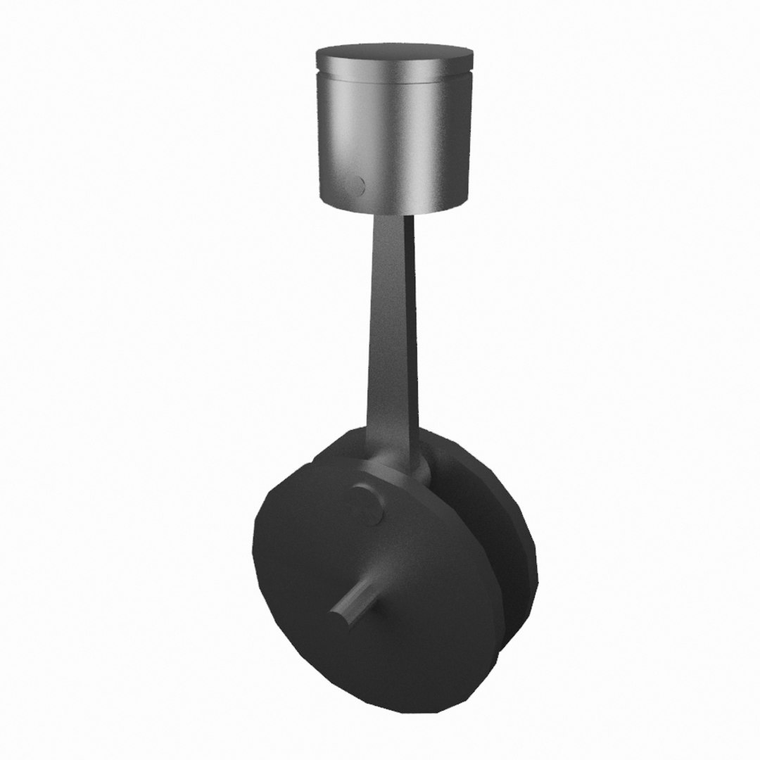 Simple Piston Animation Model - TurboSquid 1307838