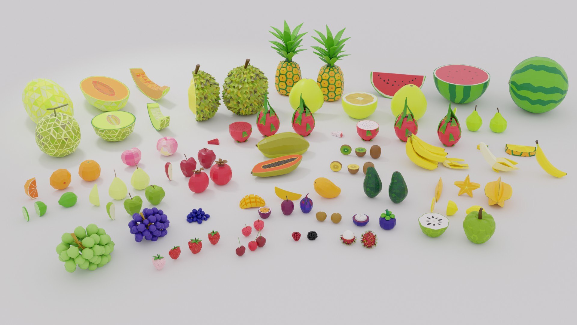 Fruit Full Pack 3D - TurboSquid 1922916