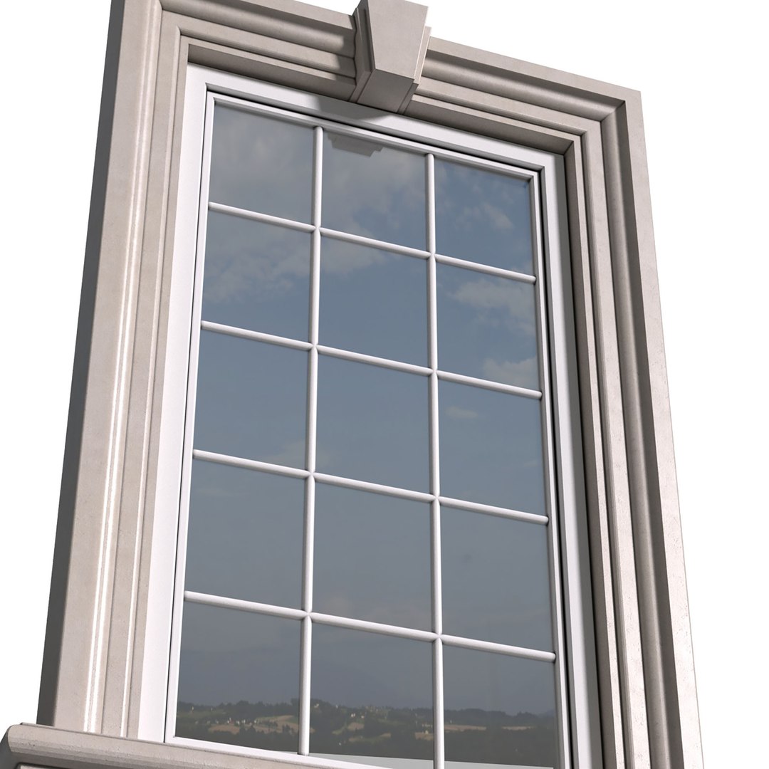 Classical Facade Frame Window 3D Model - TurboSquid 2077327