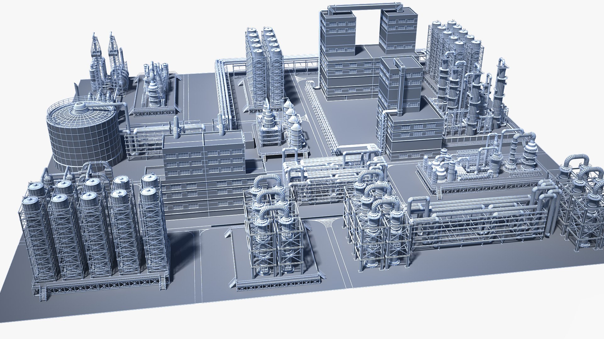 3D 4-Industrial Area Set -01 Model - TurboSquid 2036283