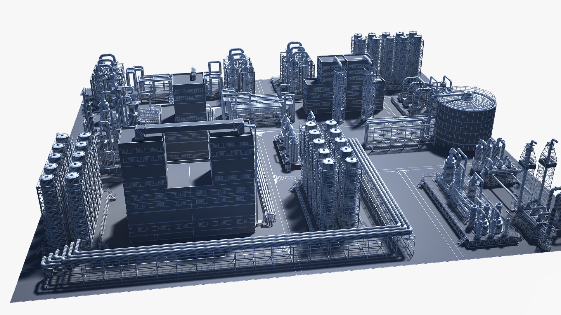 3D 4-Industrial Area Set -01 Model - TurboSquid 2036283