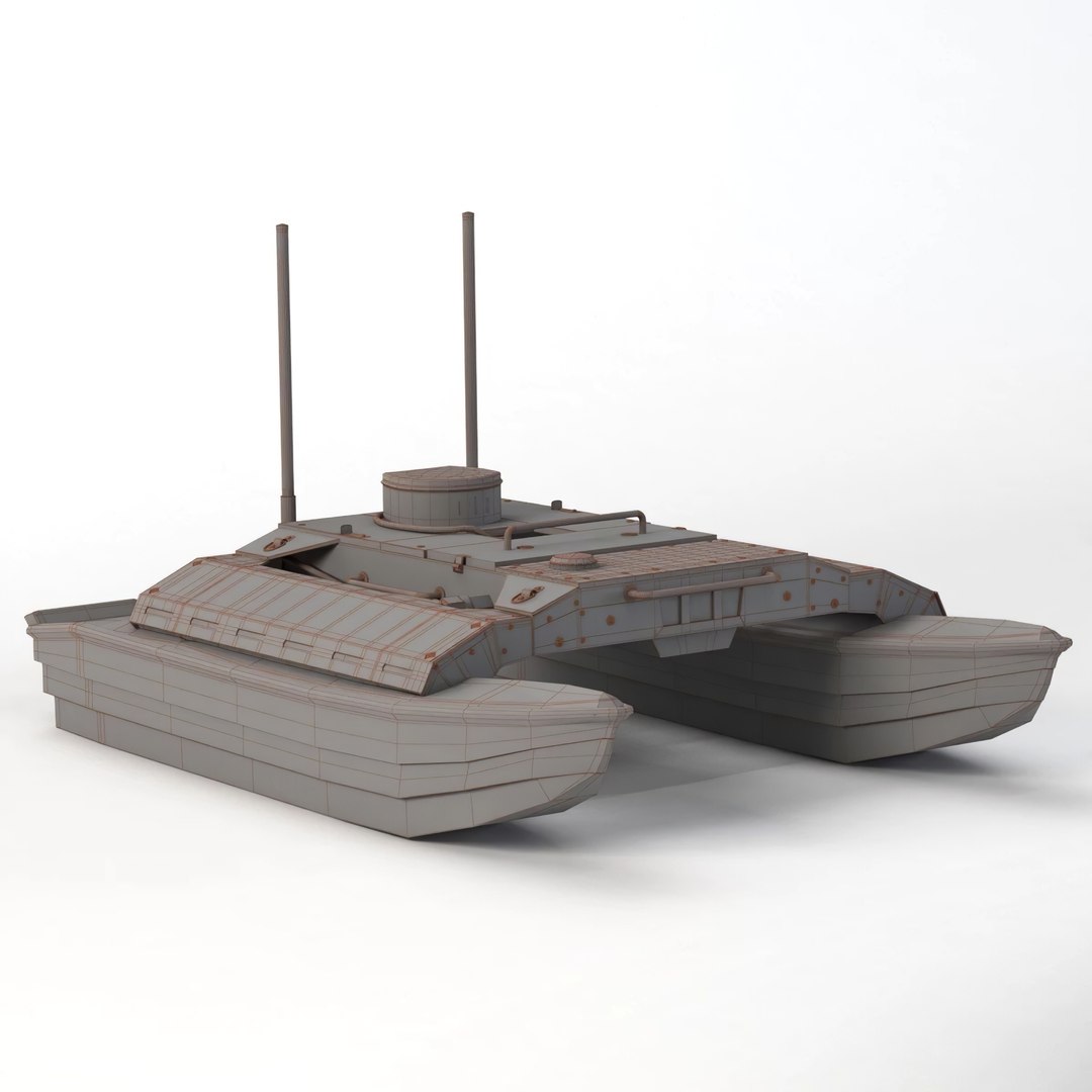 ClearPath Robotics Heron Unmanned Surface Vessel Model - TurboSquid 2007599