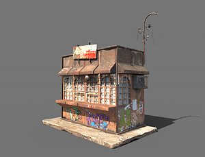 Architecture Ticket-Booth 3D Models for Download | TurboSquid