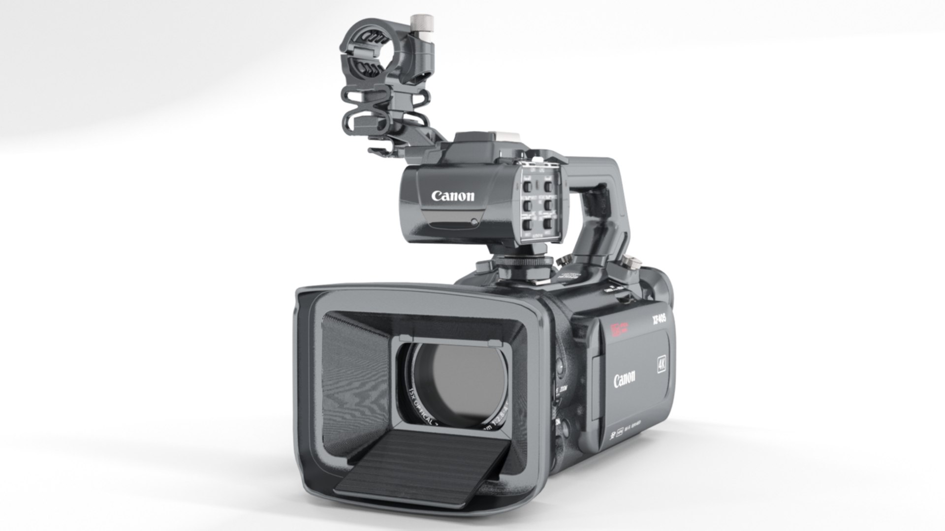 Canon XF405 Professional Camcorder 3D Model - TurboSquid 2234647