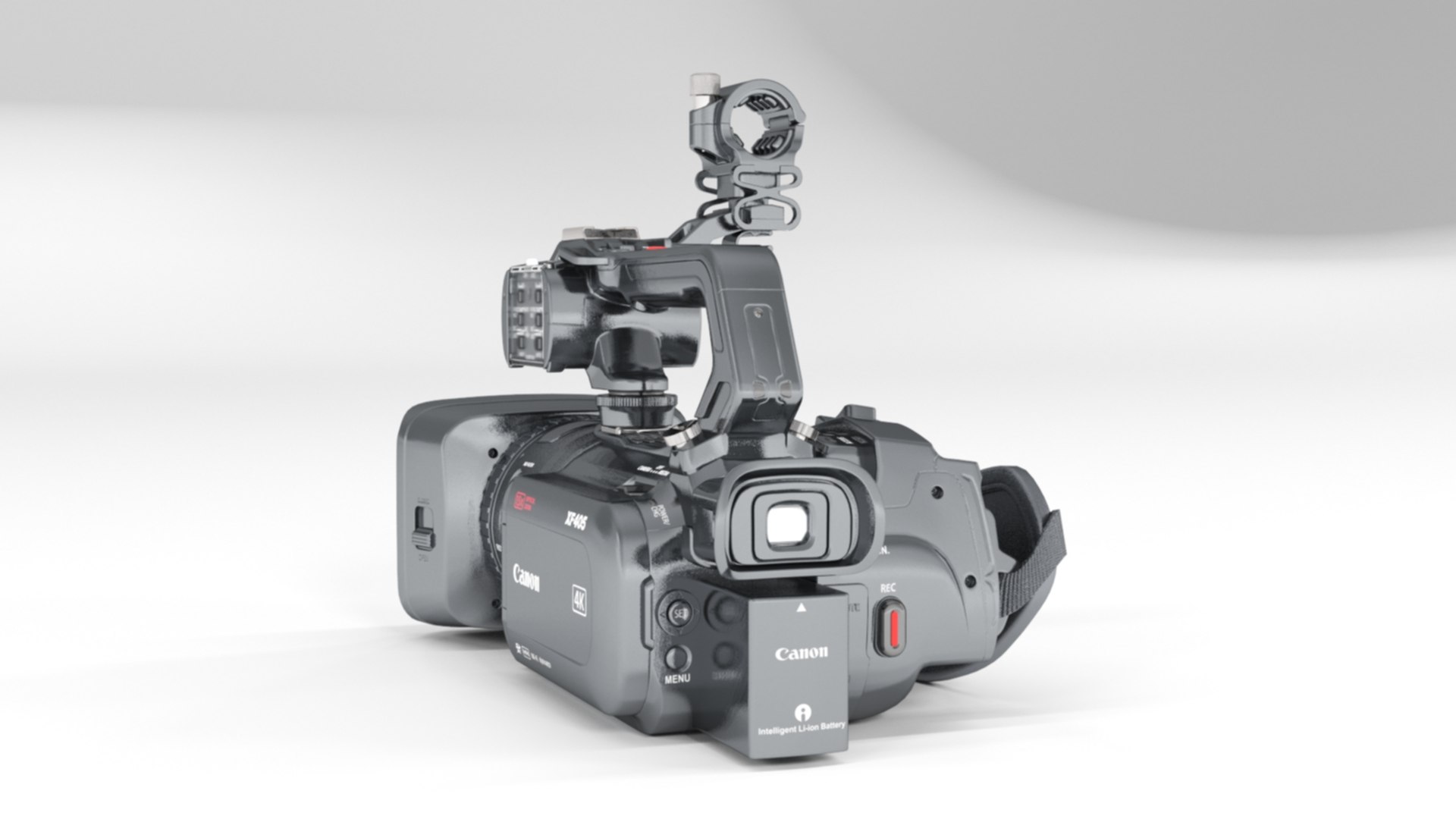 Canon XF405 Professional Camcorder 3D Model - TurboSquid 2234647