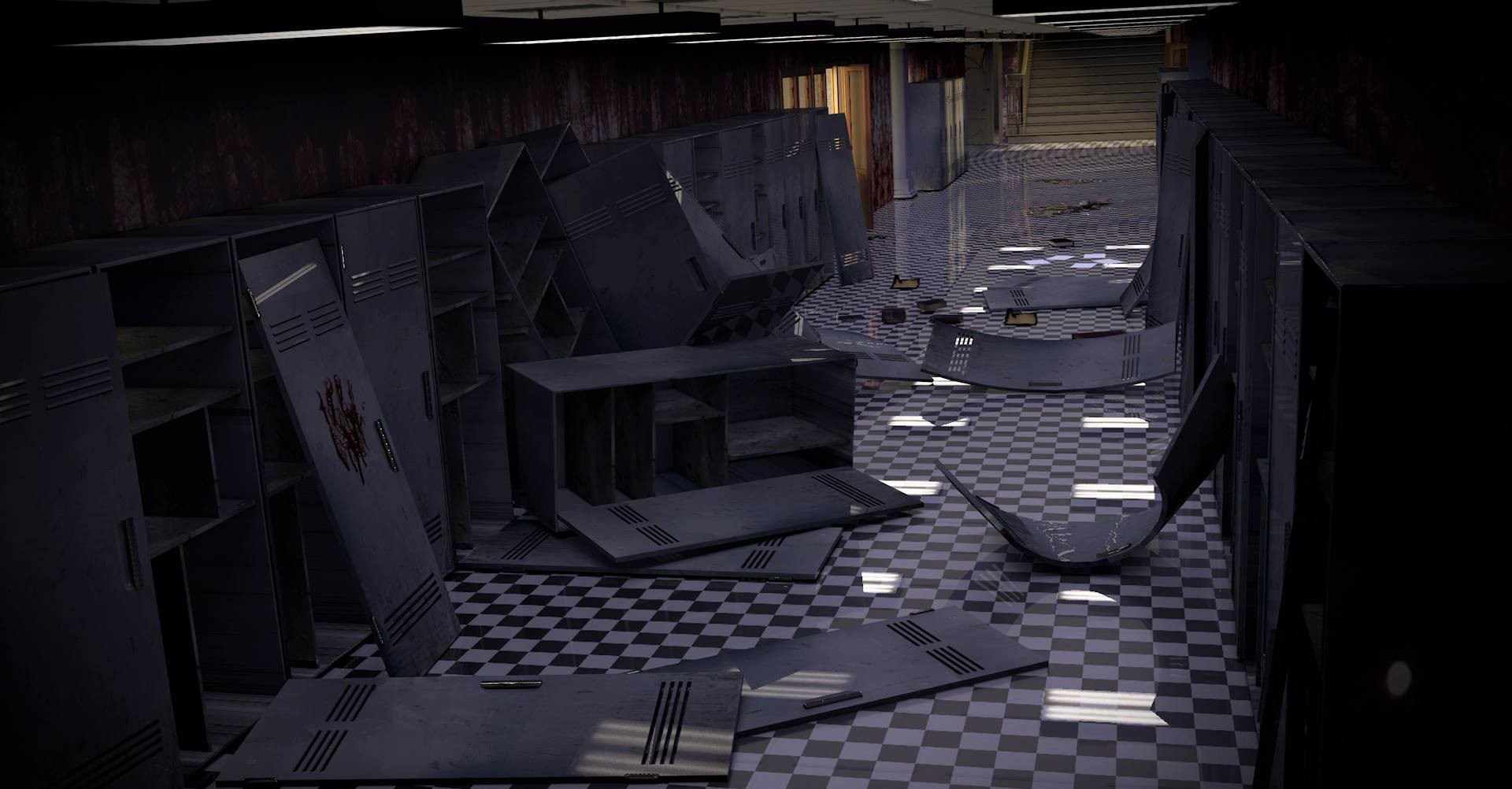 Horror School Lockers 3ds