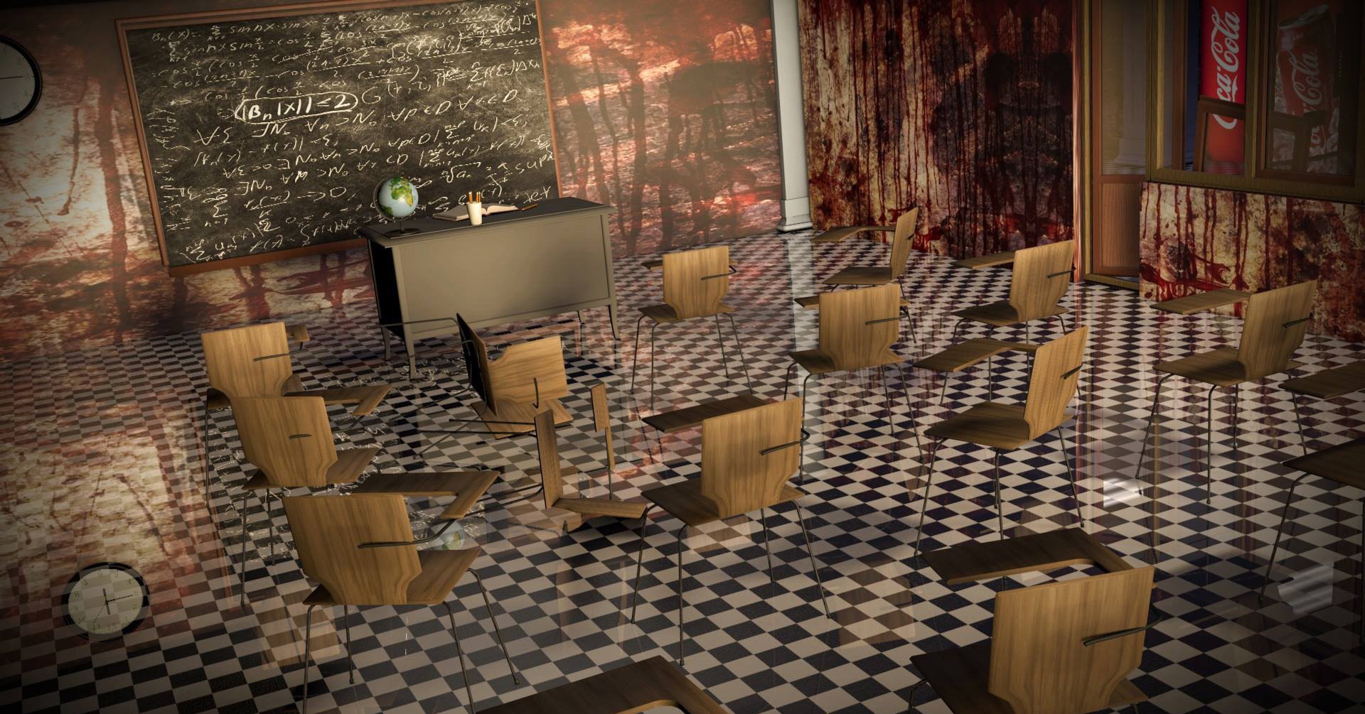 Horror School Lockers 3ds