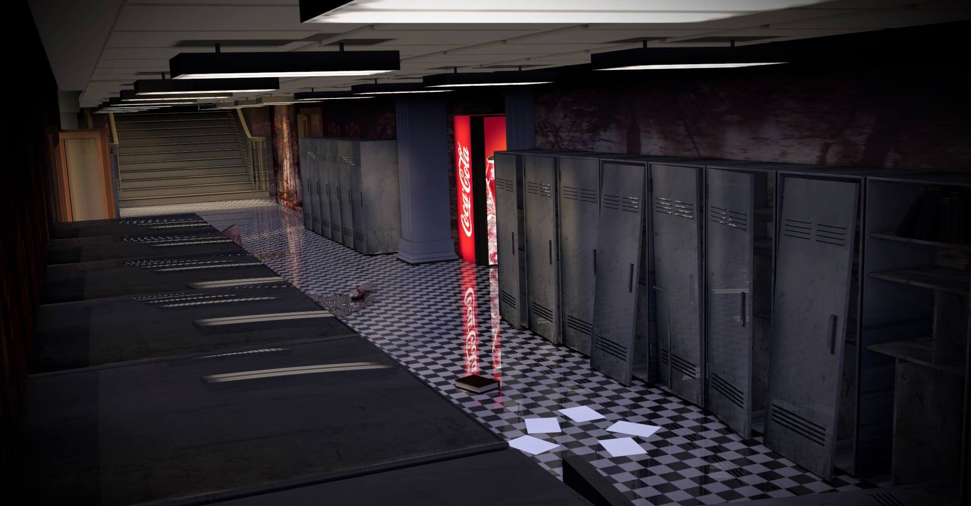 Horror School Lockers 3ds