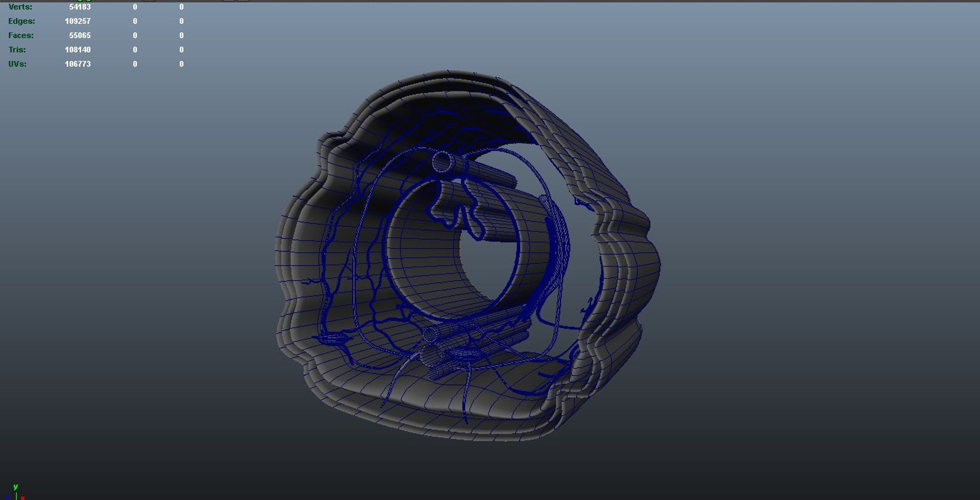 Earth Worm Anatomy System 3D Model - TurboSquid 1828302