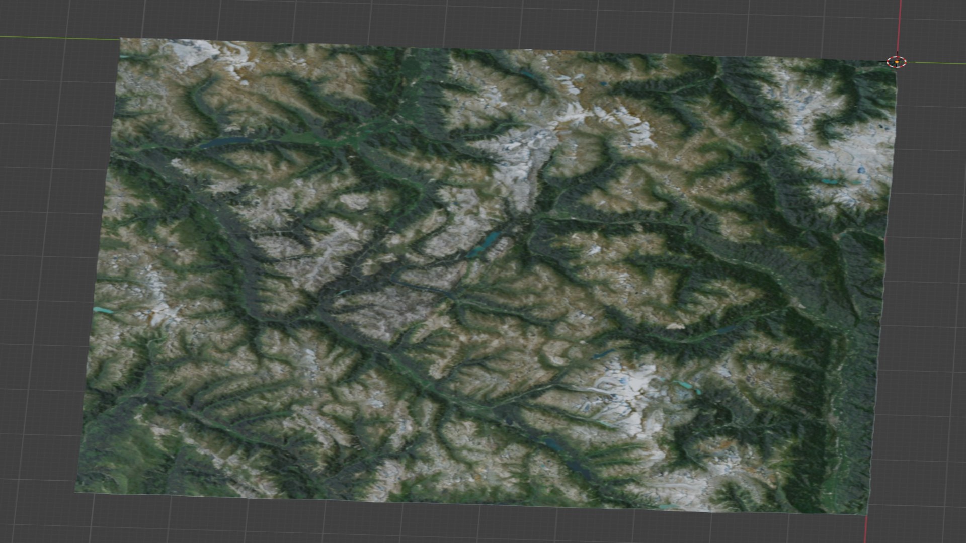 Alp Terrain 9 3D Model - TurboSquid 2200043