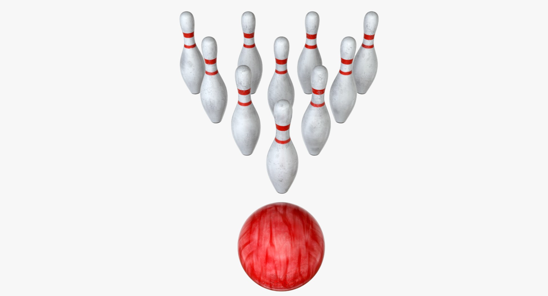 3d model bowling pin s