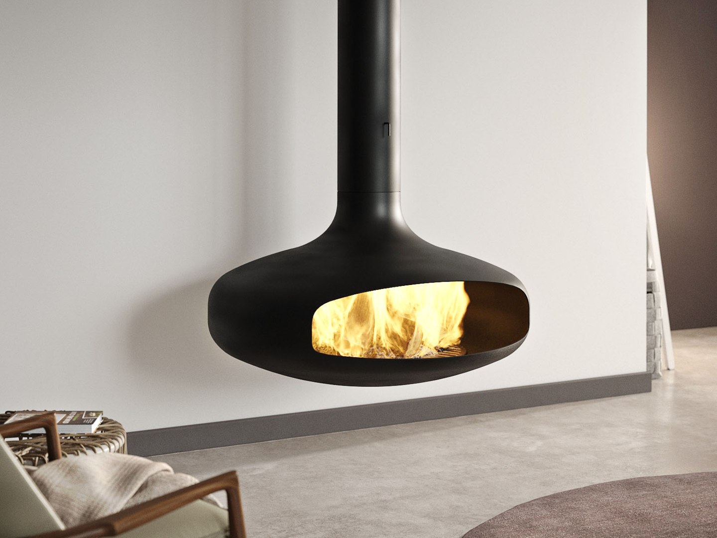 Domofocus Fireplace Focus 3D Model - TurboSquid 1389529