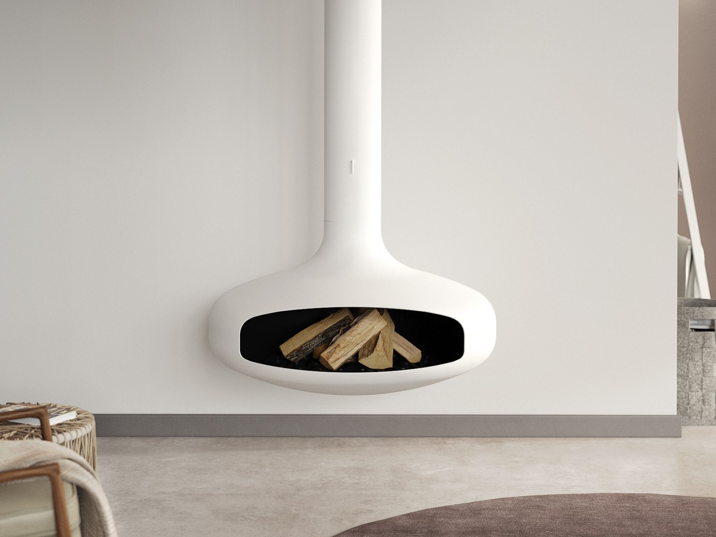 Domofocus Fireplace Focus 3D Model - TurboSquid 1389529