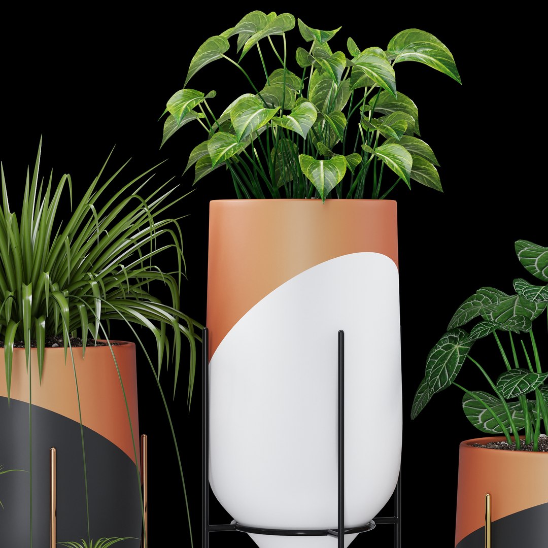 Tabletop Pot 3D Model - TurboSquid 1465865