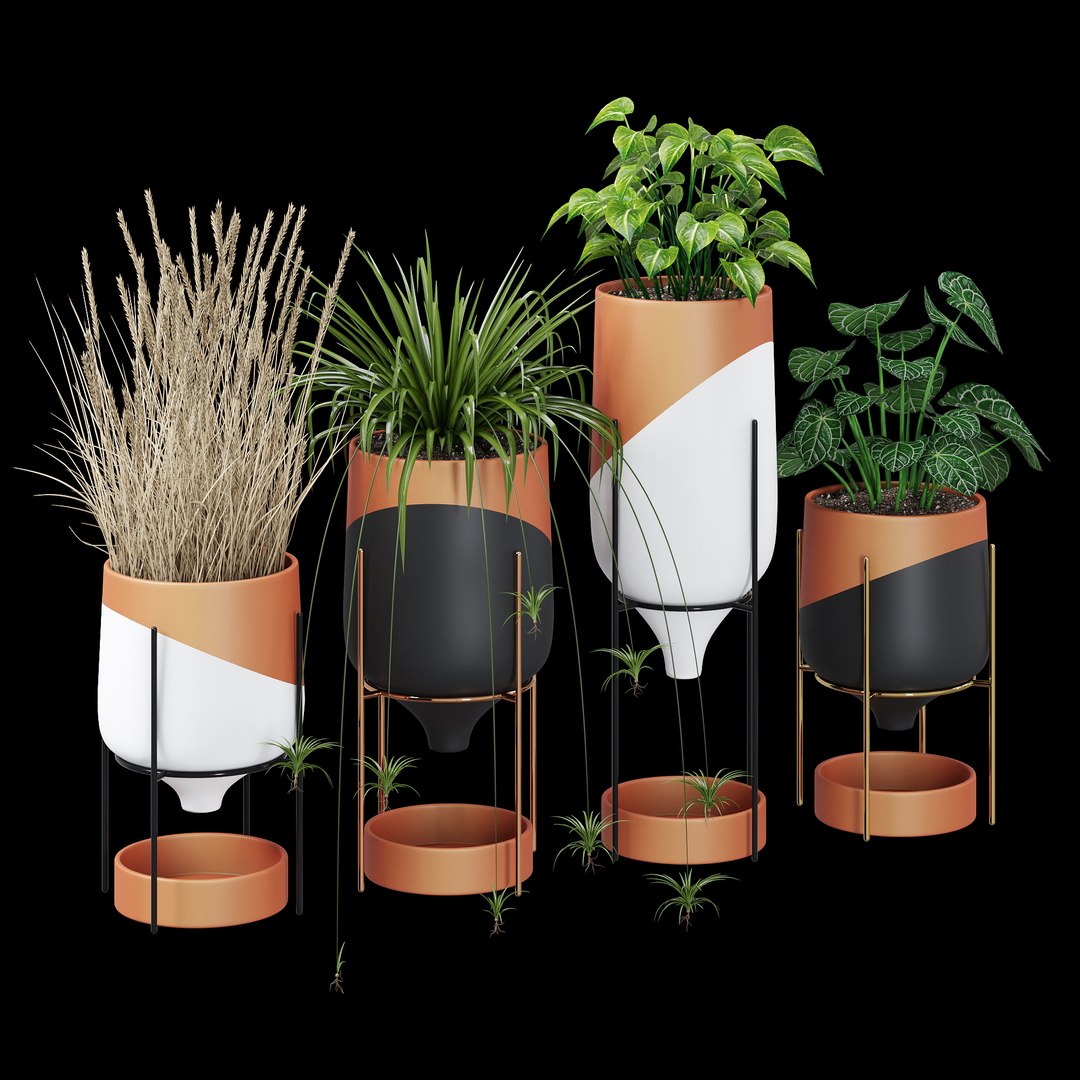 Tabletop Pot 3D Model - TurboSquid 1465865