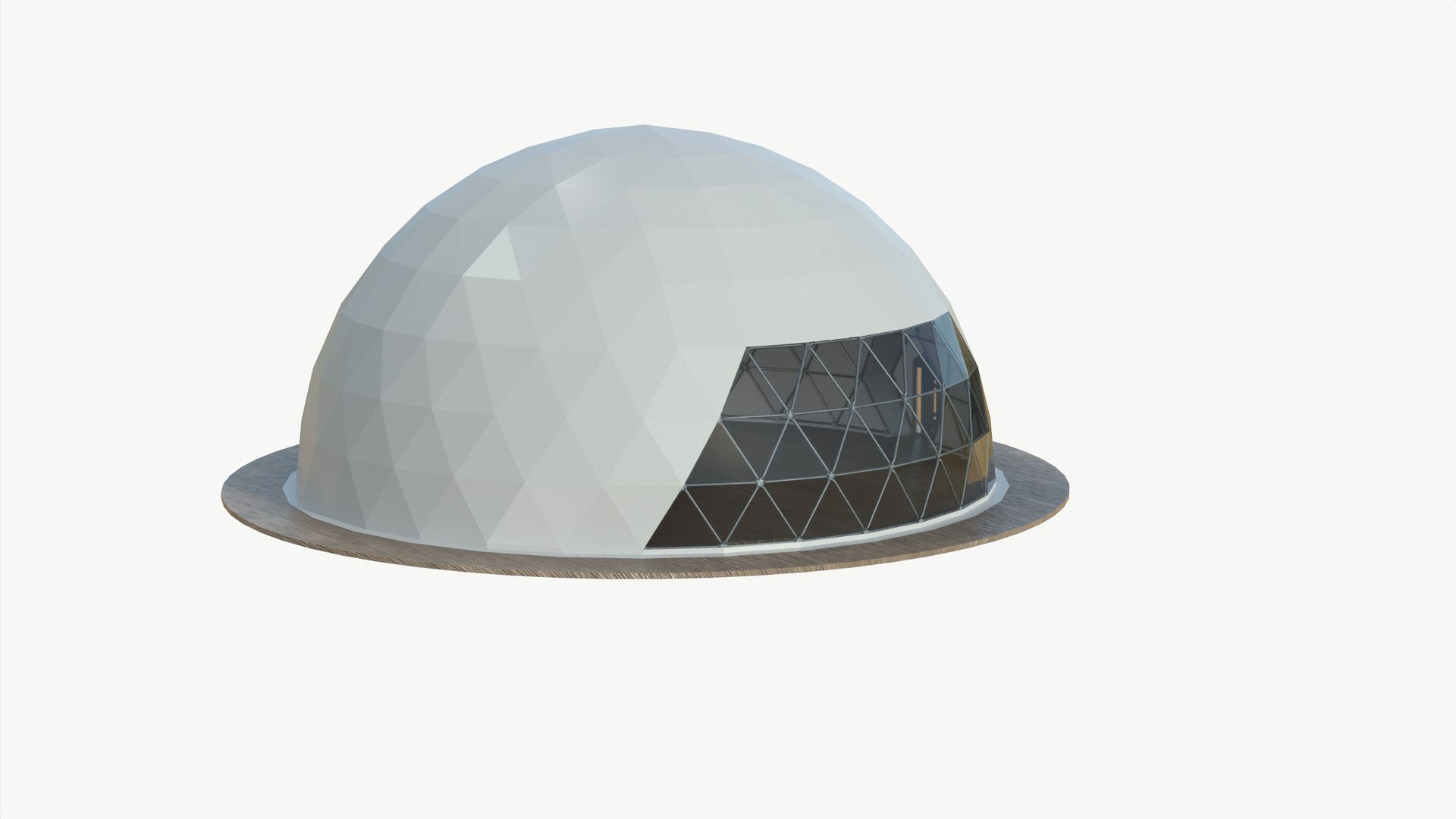 3D Model Geodesic Dome V6 - TurboSquid 2215763