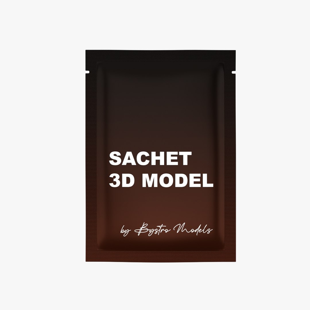 3D Sachet 3 - TurboSquid 2276540