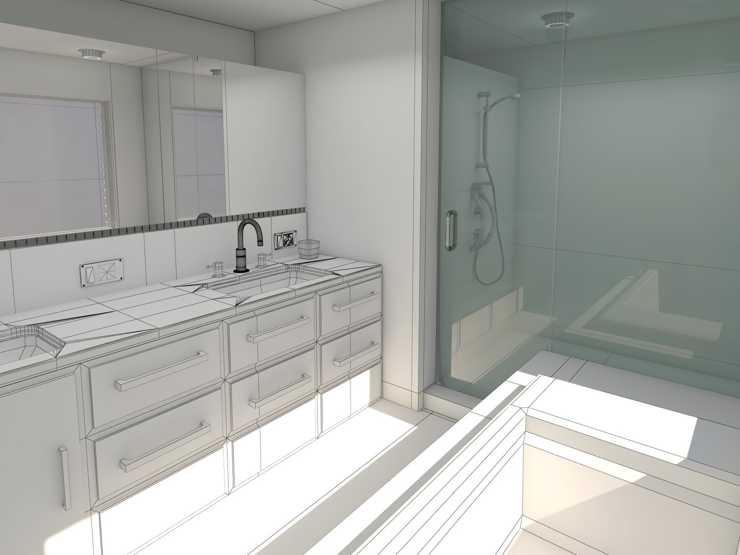 Bathroom 23 3D Model - TurboSquid 1972190
