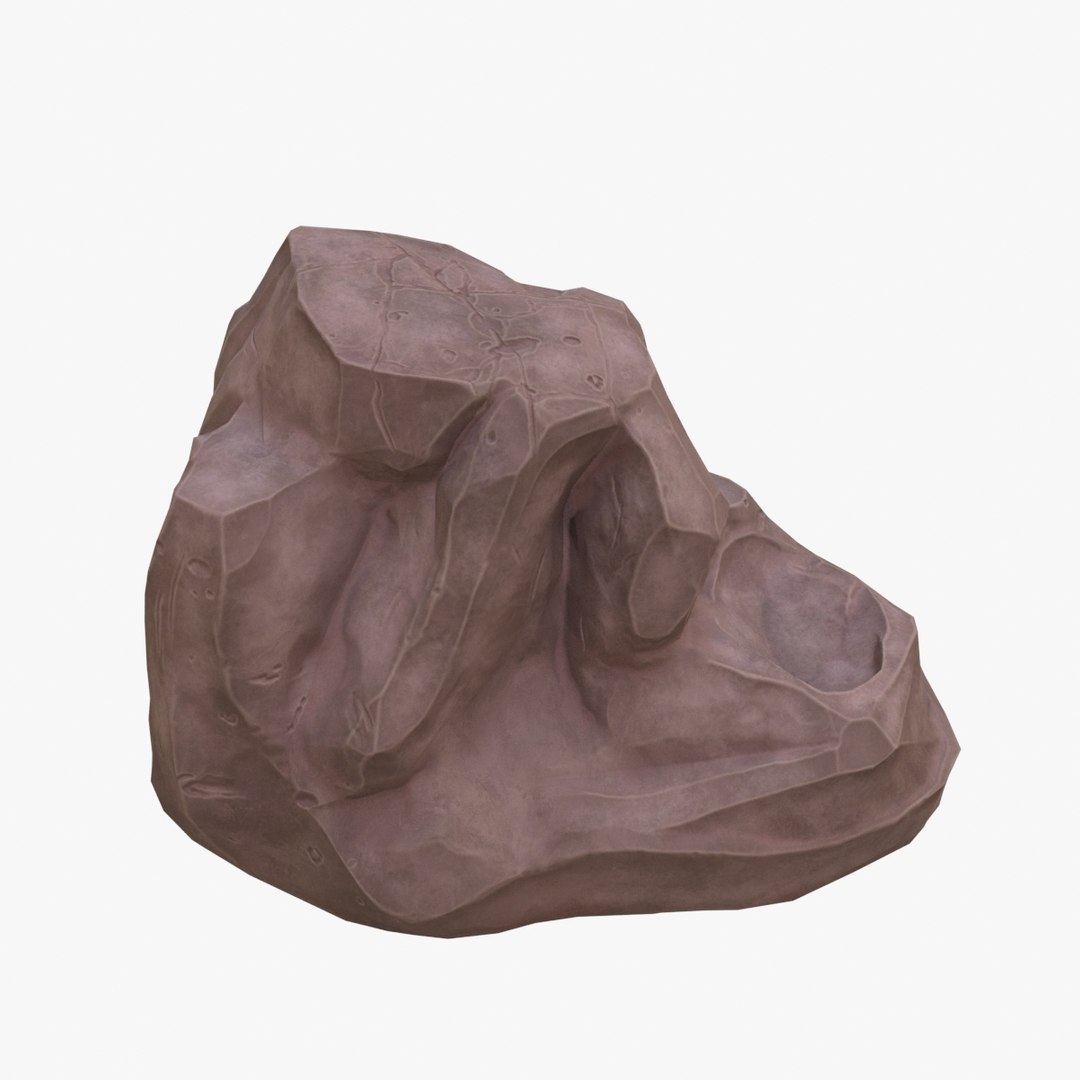 3D Cartoon Rock - TurboSquid 1387790
