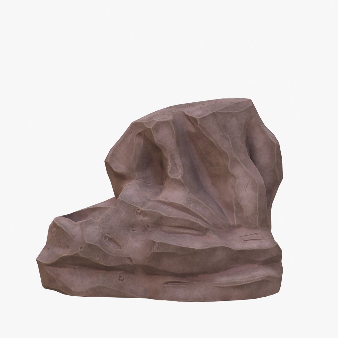 3D Cartoon Rock - TurboSquid 1387790