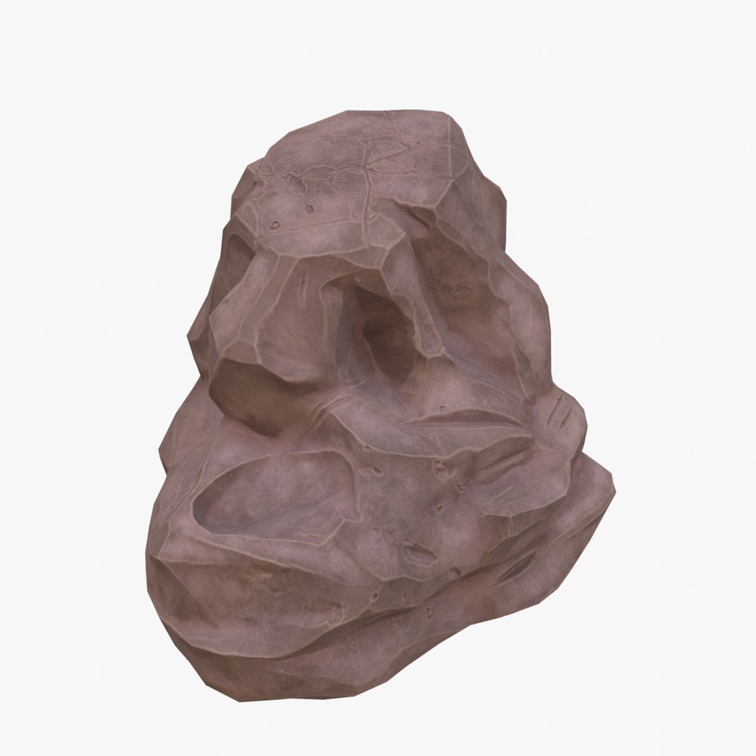 3D Cartoon Rock - TurboSquid 1387790