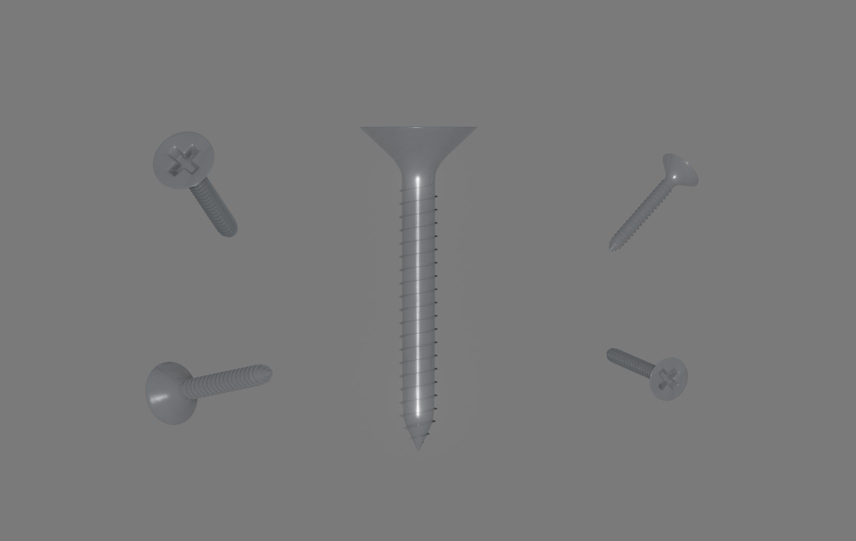 3D Screw - TurboSquid 2045110